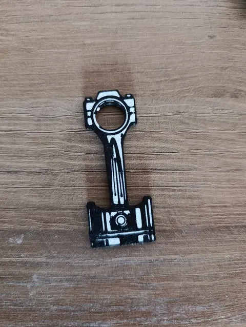 piston keychain - Free 3D Print Model - MakerWorld