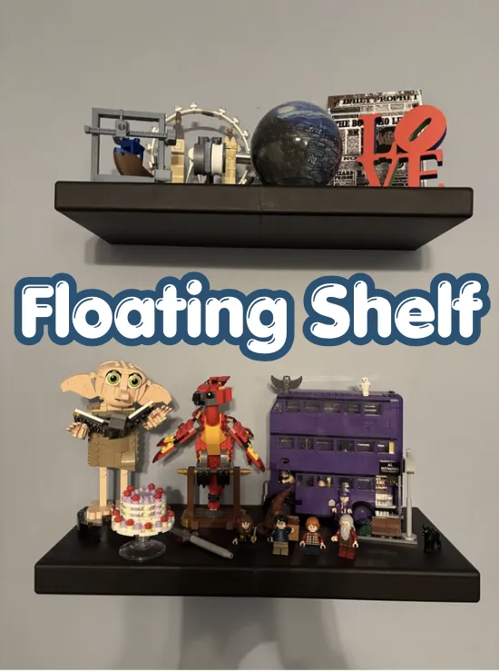 Impossible Floating Shelf - Free 3D Print Model - MakerWorld