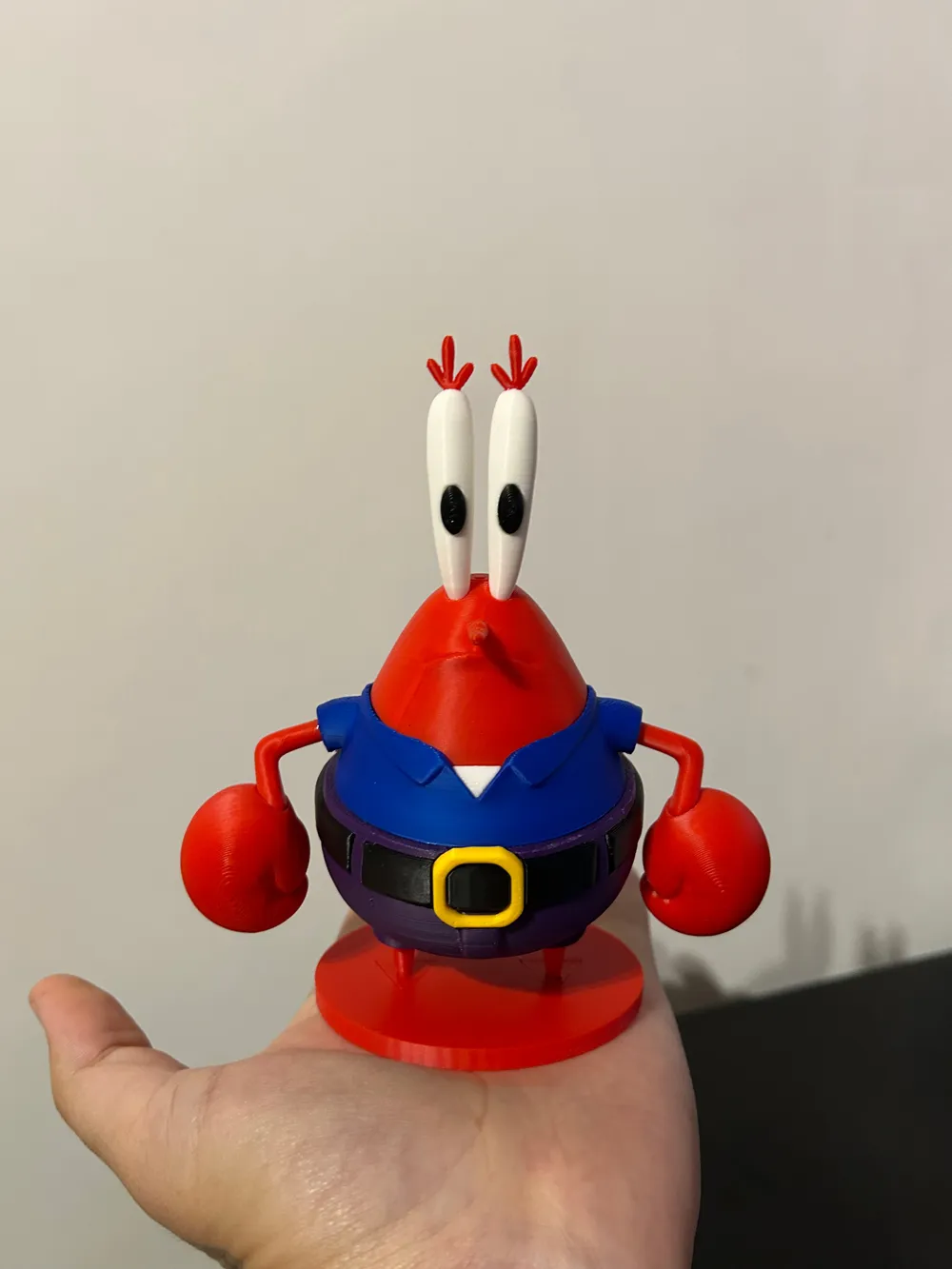 Mr. Krab - No AMS - Spongebob toy - Action figure - Free 3D Print Model ...