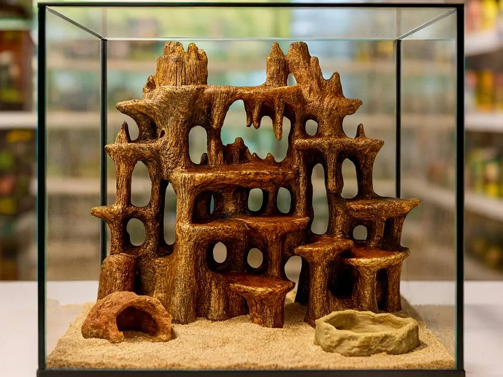 3D - Back Wall (Open Cave) - Free 3D Print Model - MakerWorld