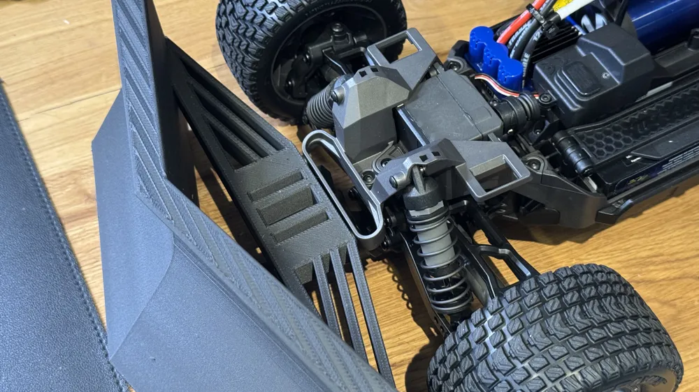 Traxxas Mini XRT Snow Shield - Snow Shield - Free 3D Print Model ...