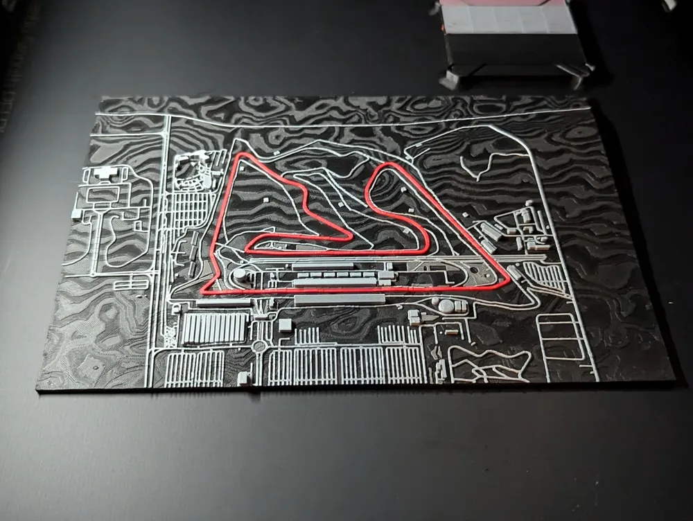Bahrain Circuit 3D Miniature by jarvizar MakerWorld: Download Free 3D ...