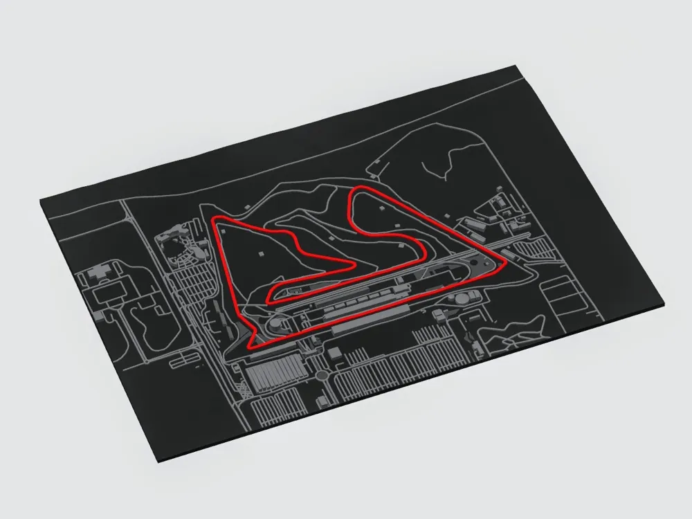 Bahrain Circuit 3D Miniature by jarvizar MakerWorld: Download Free 3D ...