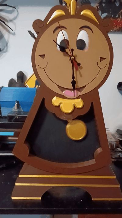 Cogsworth - Real clock by Cios85 MakerWorld: Download Free 3D Models