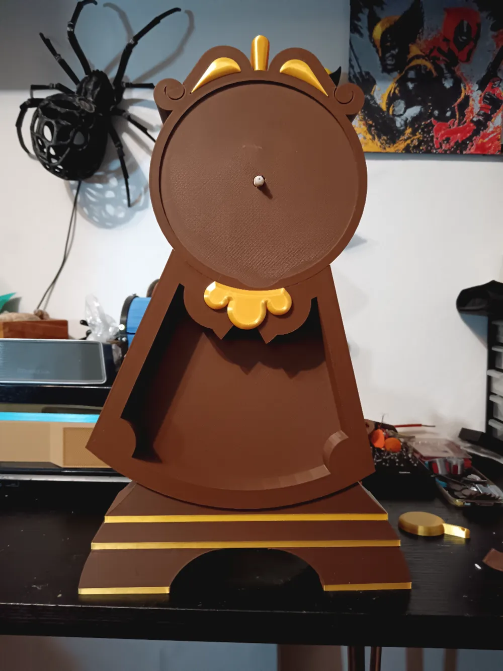 Cogsworth - Real clock - Free 3D Print Model - MakerWorld