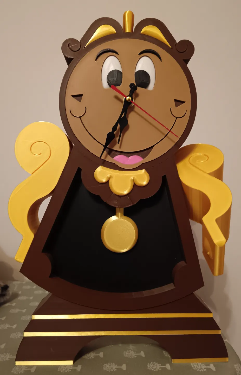 Cogsworth - Real clock - Free 3D Print Model - MakerWorld