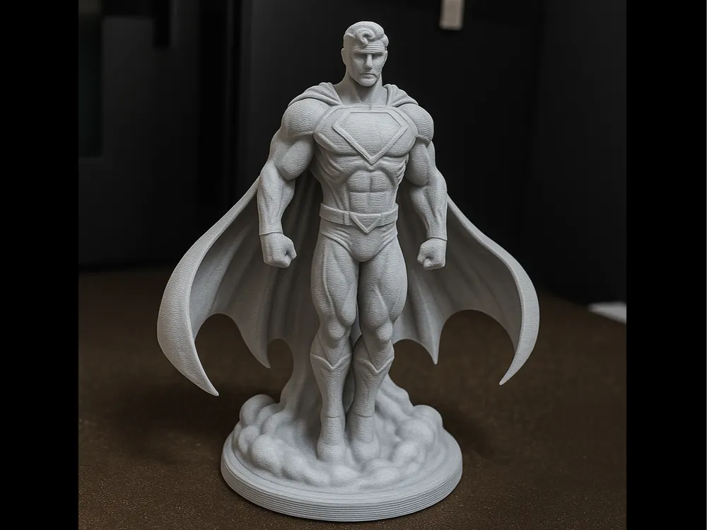 Superman - Free 3D Print Model - MakerWorld