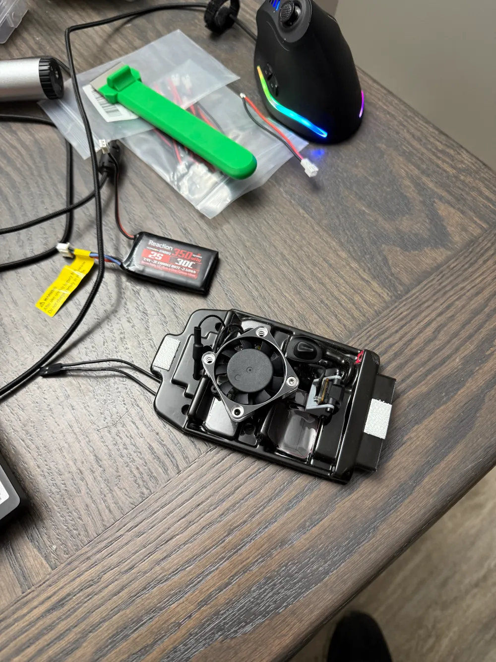SCX24 Jeep Gladiator DJI O4 mount and fan mount. by dudley.holland ...