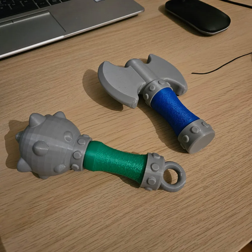 Battle Rattle Collection - Free 3D Print Model - MakerWorld