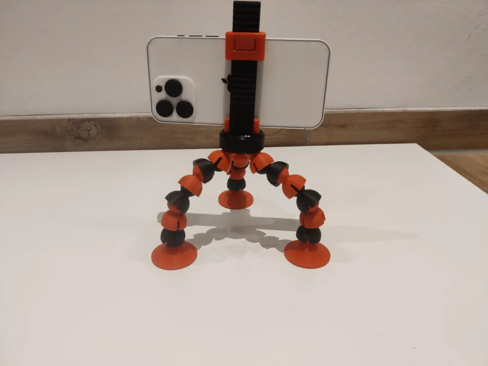 Phone/Gopro Flexible Tripod by 3DPrototech MakerWorld: Download Free 3D Models