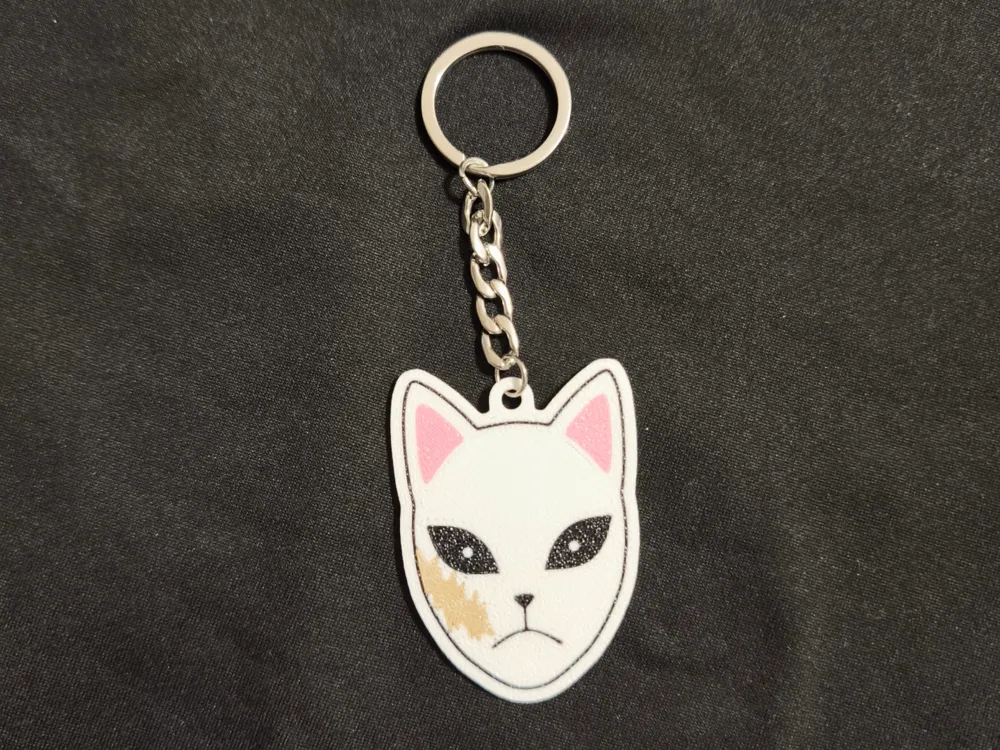 Demon Slayer - Sabito Mask - Keychain by geekcraftsbyls MakerWorld ...