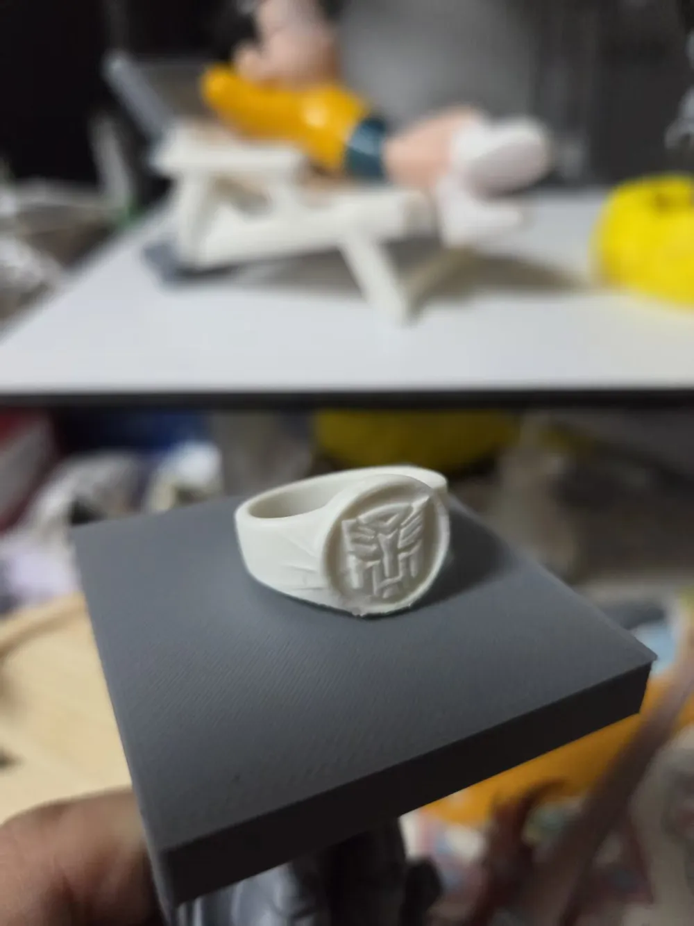 Transformers Autobot Symbol Ring (Rounded Version) - Free 3D Print ...