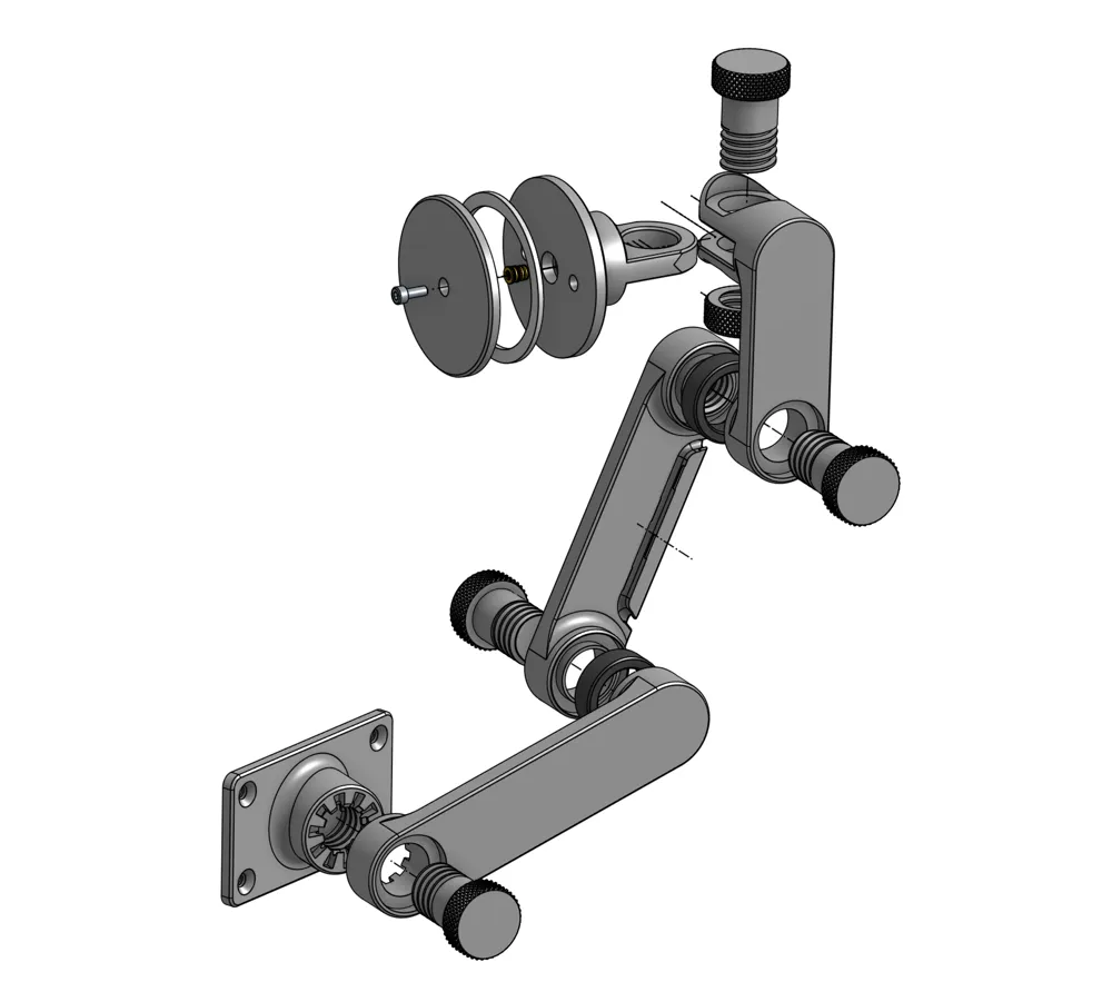 MagSafe Quick-Adjust Arm by AngelR MakerWorld: Download Free 3D Models