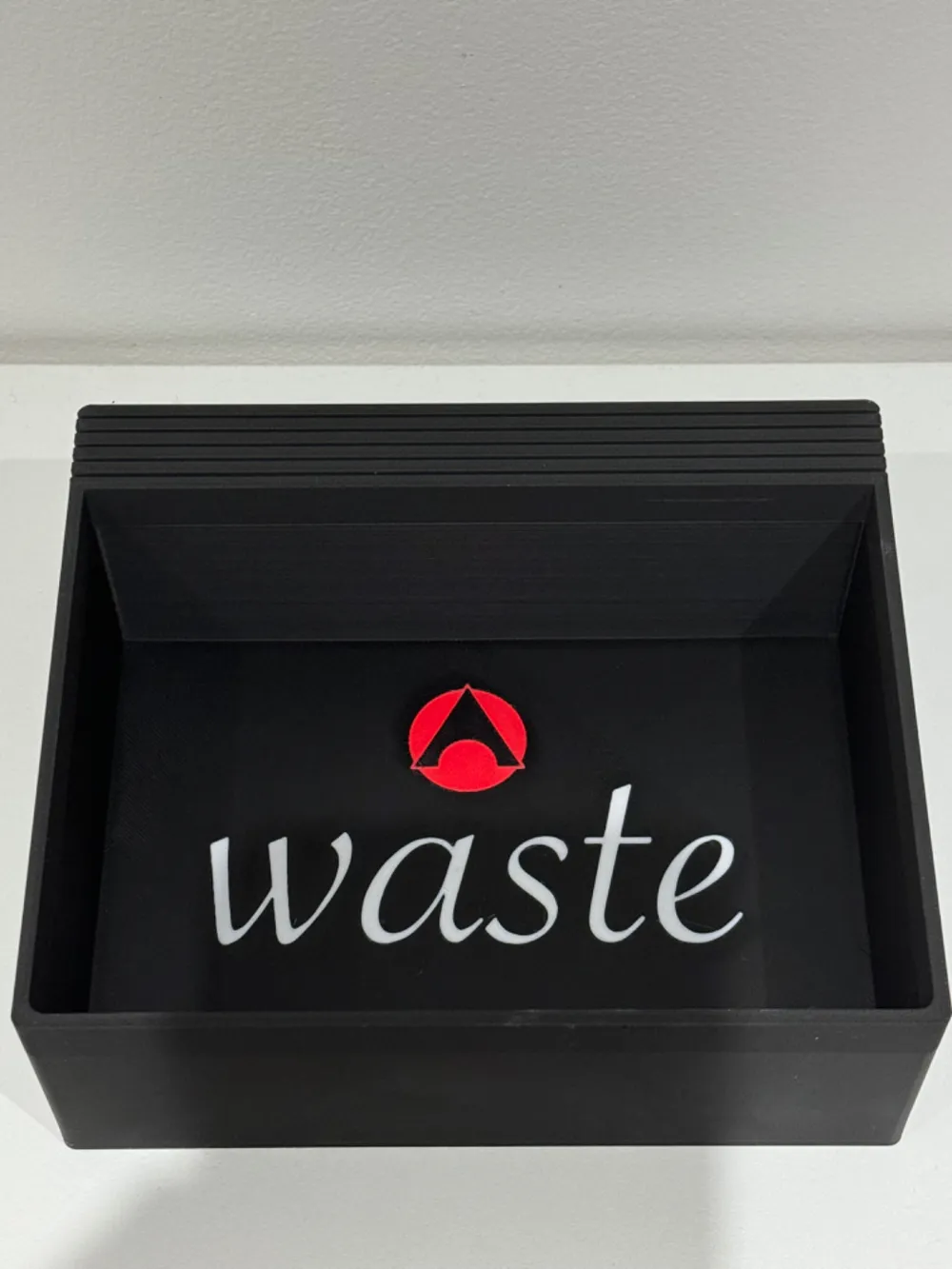 A1 & A1 mini waste bin with 5 plates holder by 3D anarchy - MakerWorld