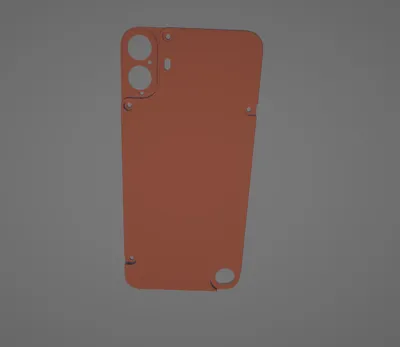 CMF phone backplate Credit card holder /w bumper by vvojta - MakerWorld