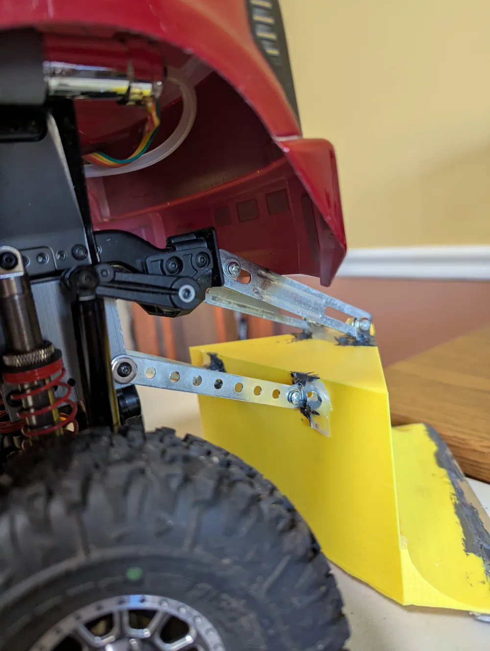 Universal rc snow plow/ v-plow - Free 3D Print Model - MakerWorld