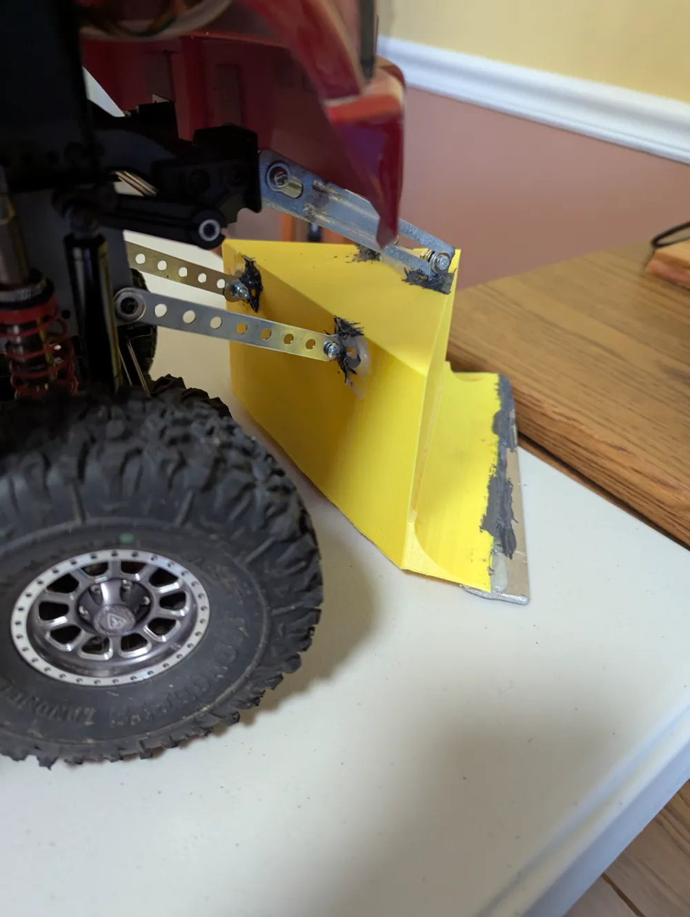 Universal rc snow plow/ v-plow by BC prints - MakerWorld