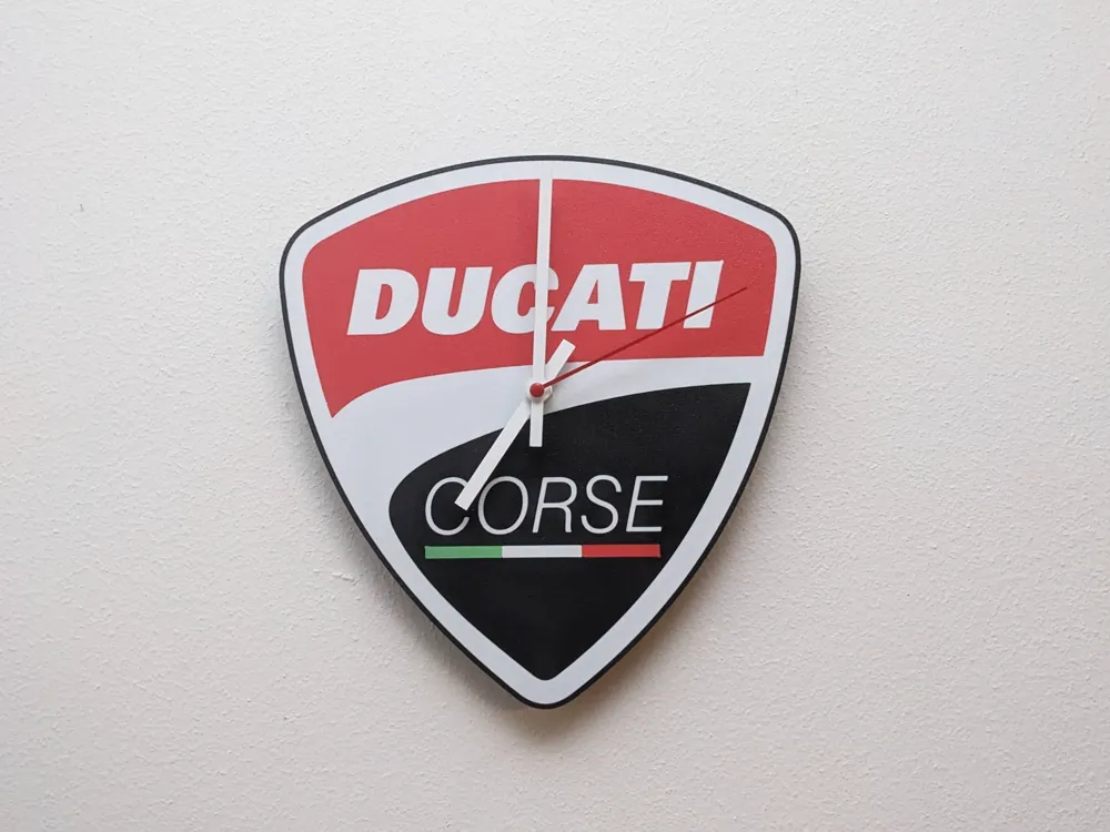 Ducati Clock by InCrea Lab MakerWorld: Download Free 3D Models