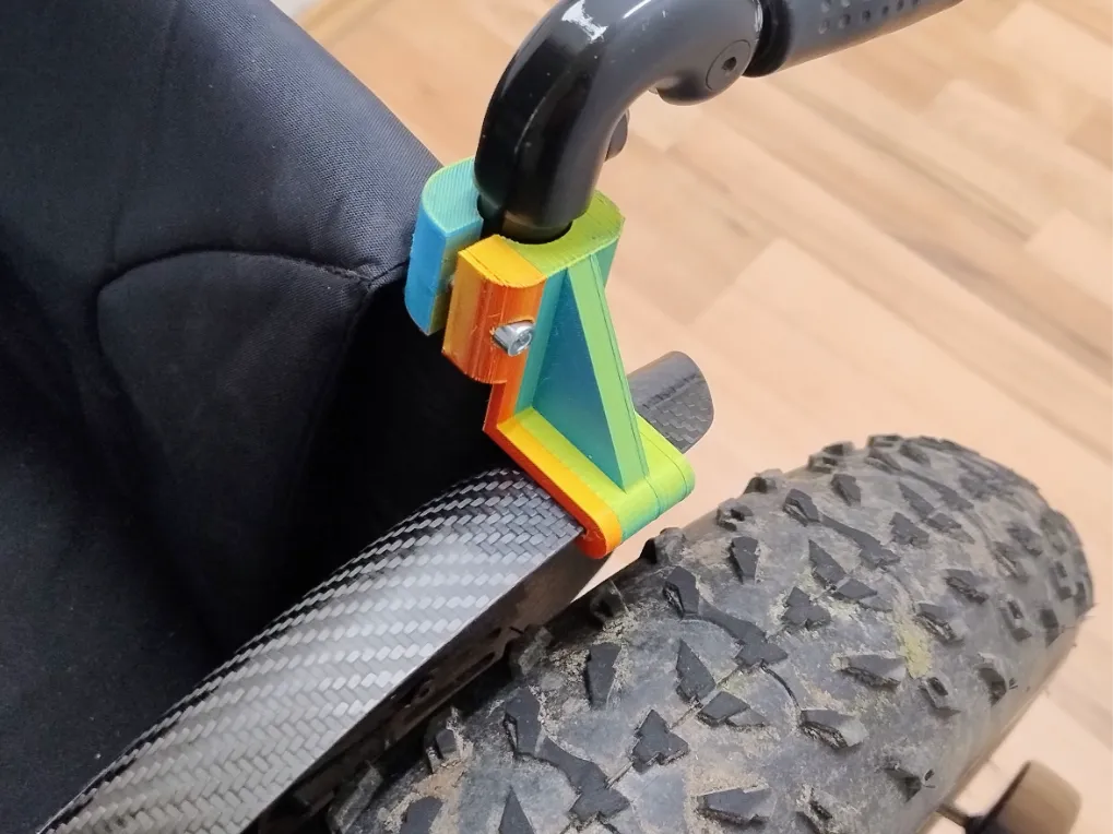 Fender Clamp for Wheelchair - Free 3D Print Model - MakerWorld