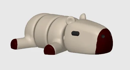 Articulating Capybara Color Remixed by hschmadeke - MakerWorld