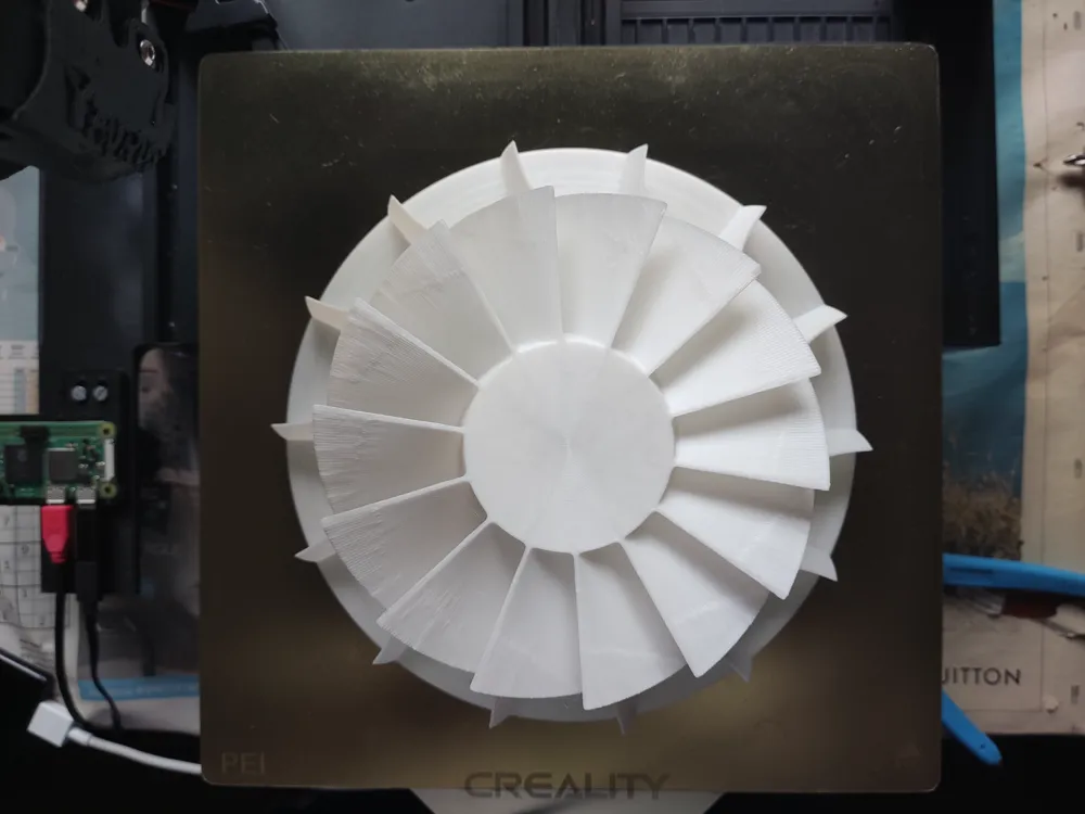 Centripetal Turbine for Naval Engine Turbocharger by KToMmi MakerWorld ...