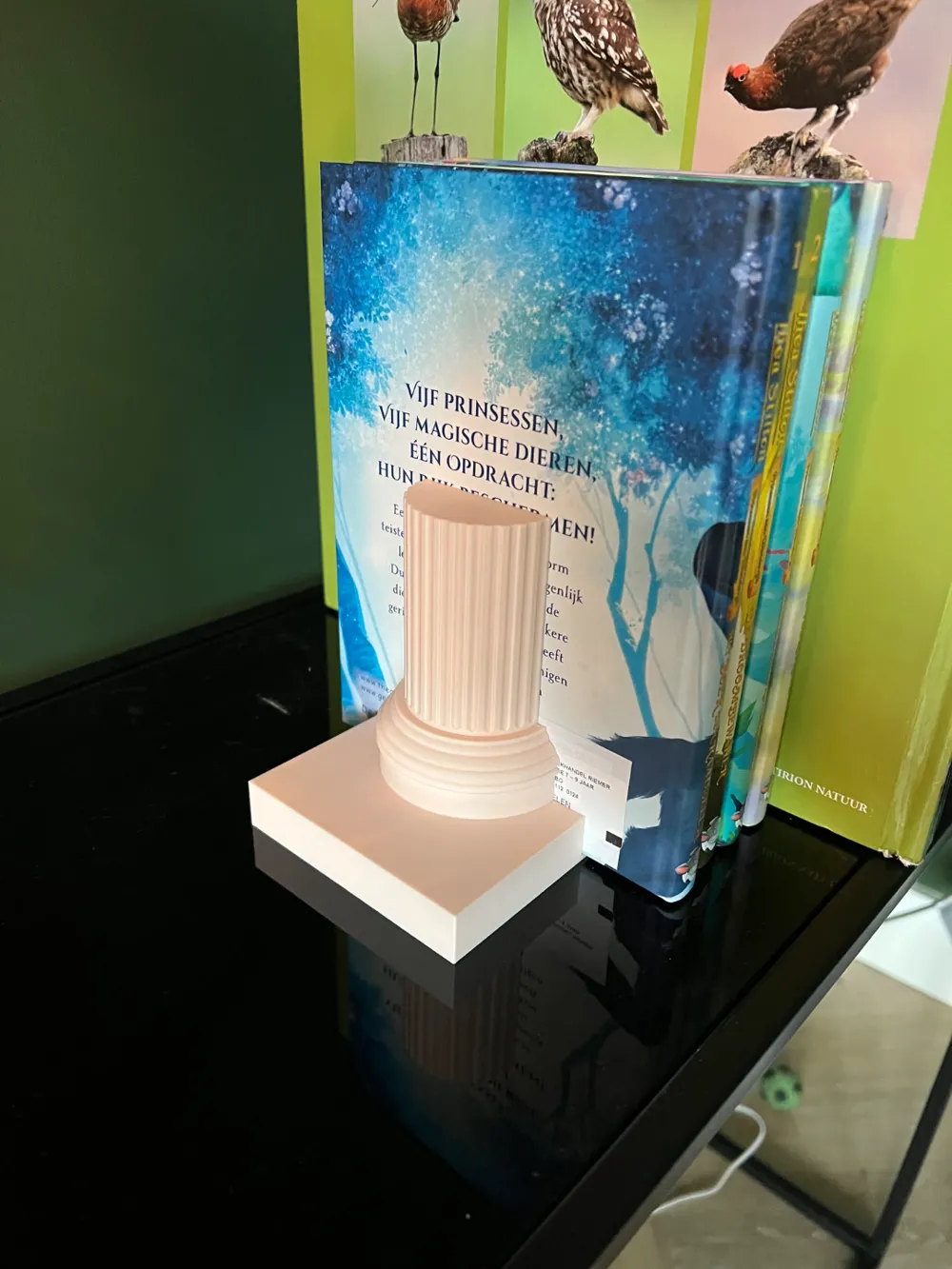 Sturdy roman pillar bookend by Robin - MakerWorld