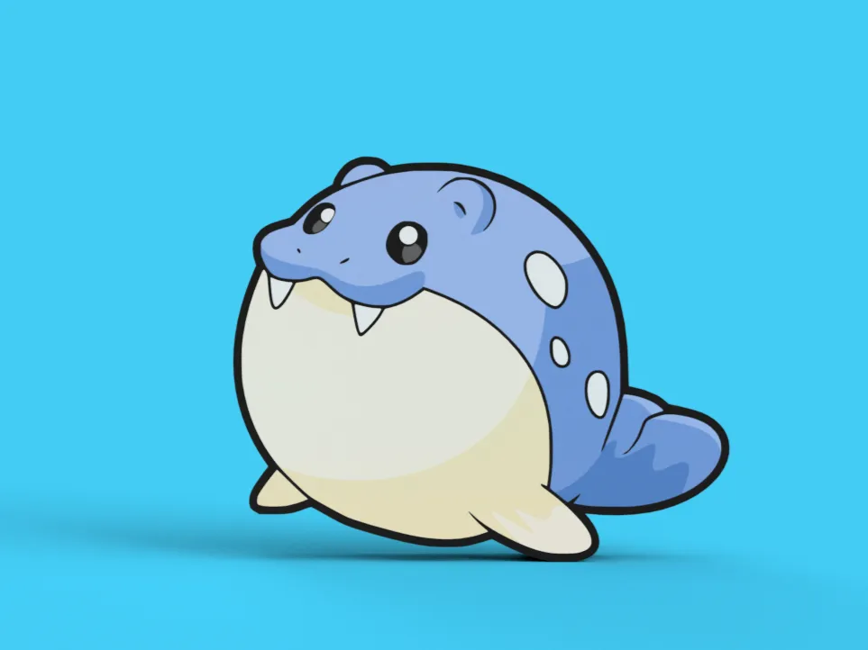 Spheal Lightbox by Sitsero MakerWorld: Download Free 3D Models