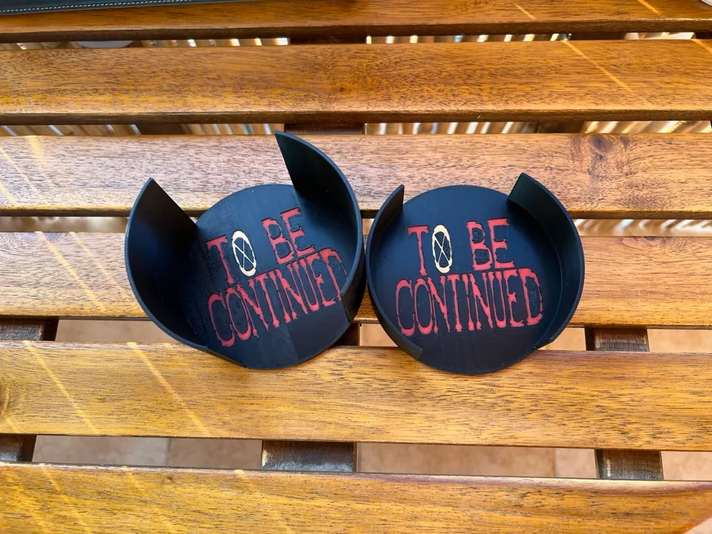 Coaster One Piece two colors by southaxis3dMakerWorld: Download Free 3D ...