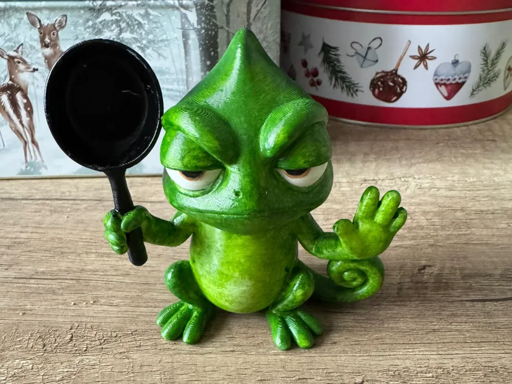 Pascal from tangled - Free 3D Print Model - MakerWorld