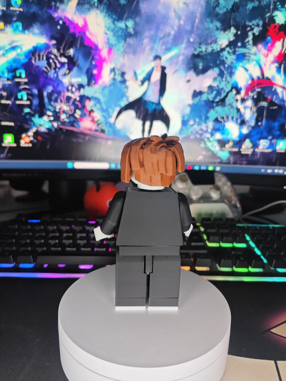 Roblox Bacon Hair Brainrot Multi-part Figure - Free 3D Print Model ...