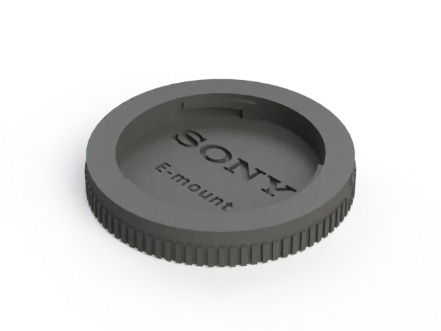 SONY E-mount lens caps Remixed by Sbarba - MakerWorld