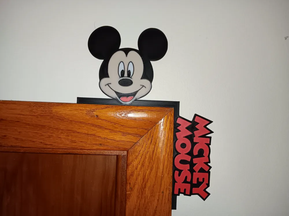 Mickey Mouse Door Corner by Dawgpound_20 - MakerWorld