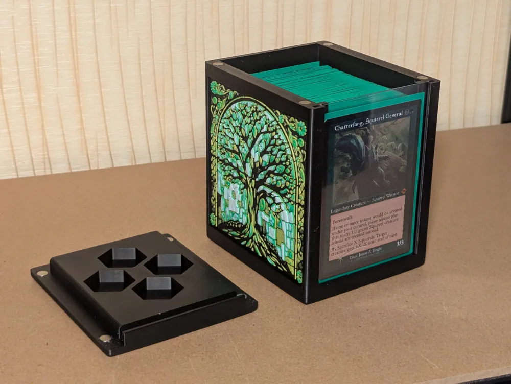 MTG Commander Deck Box Forest by OravPrint3D MakerWorld: Download Free 3D Models