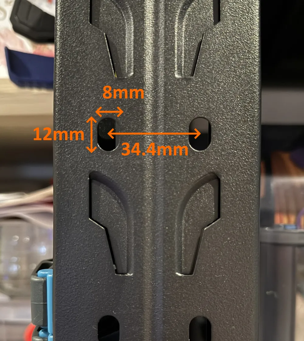 ShelvingPro MultiConnect Multiboard Mount Remixed by slothy89 ...