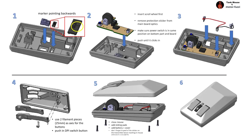 Amiga Tank Mouse by motor-fuzzi MakerWorld: Download Free 3D Models
