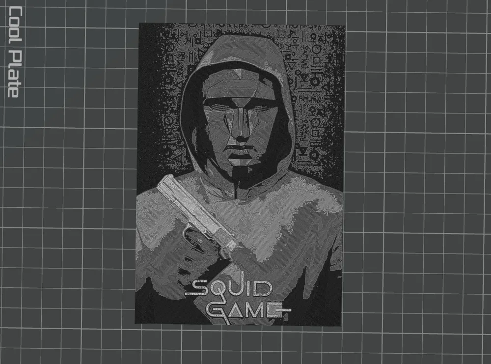 Squid Game Frontman Hueforge by ZioPially - MakerWorld