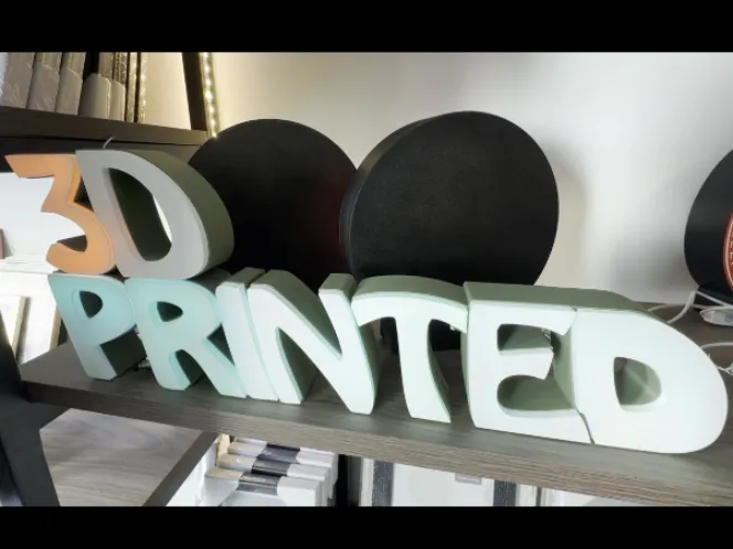 3d Printed sign - Free 3D Print Model - MakerWorld
