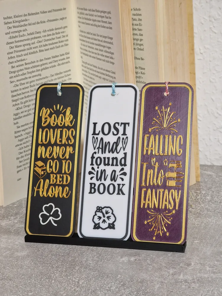 Bookmarks - Falling by Lexys3DWelt MakerWorld: Download Free 3D Models