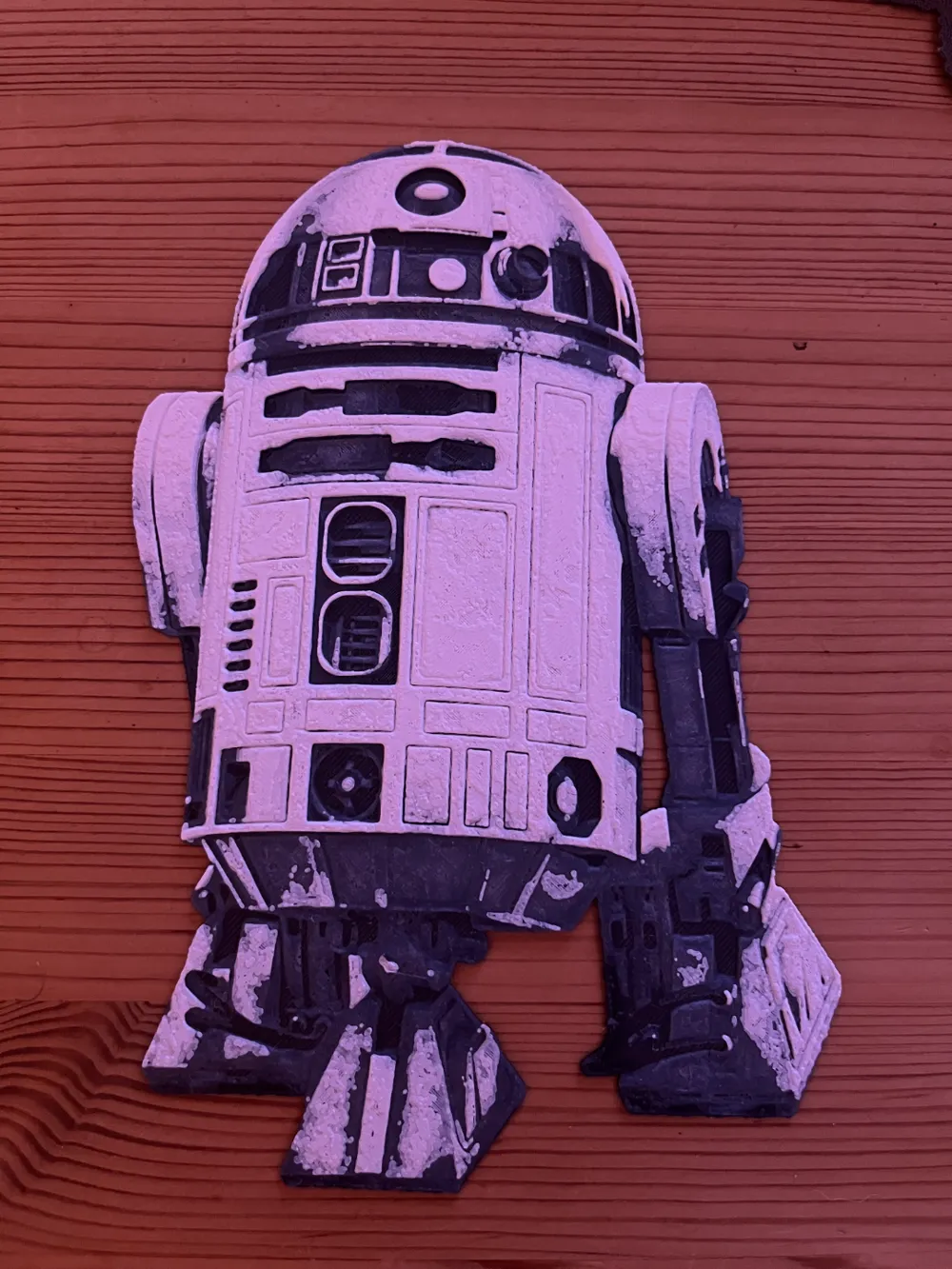 R2D2 Hueforge Star Wars - Robot by Fab_Dine WORKS MakerWorld: Download ...