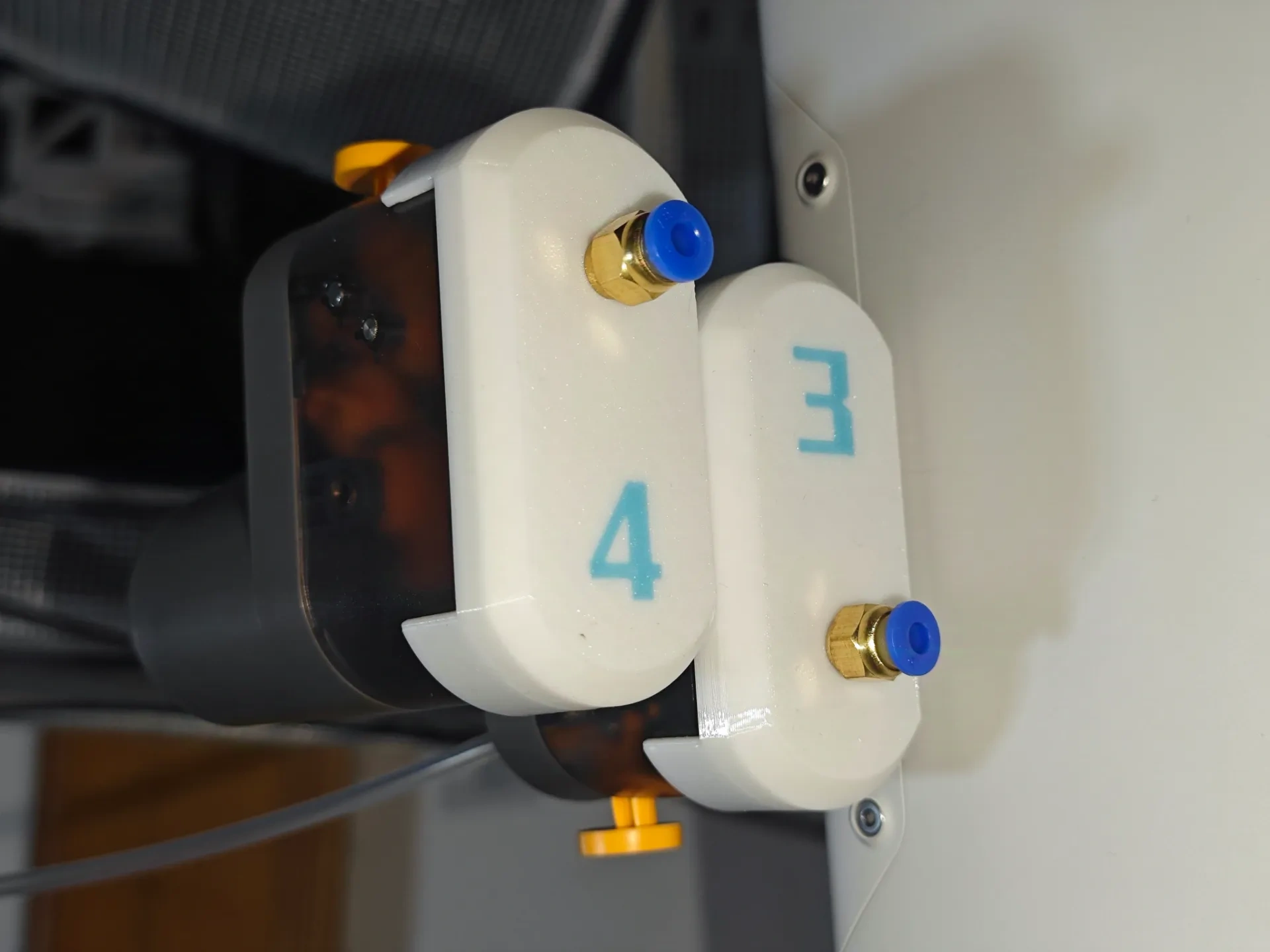 AMS lite PTFE Tube Connector/Protector for the Inlet (Numbered) by ...