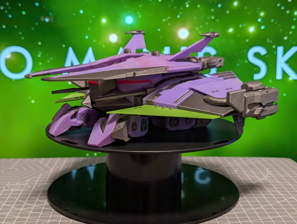 No Man's Sky Sentinel Spaceship with AMS - Free 3D Print Model - MakerWorld