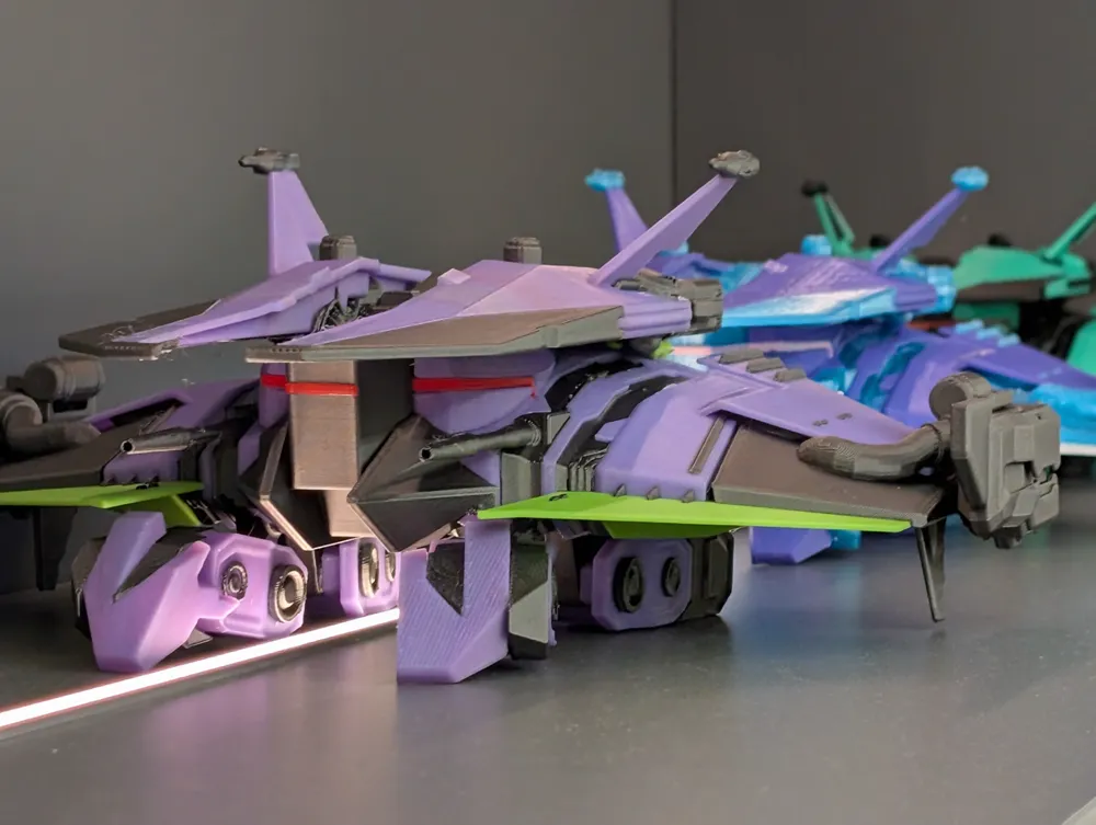 No Man's Sky Sentinel Spaceship with AMS - Free 3D Print Model - MakerWorld