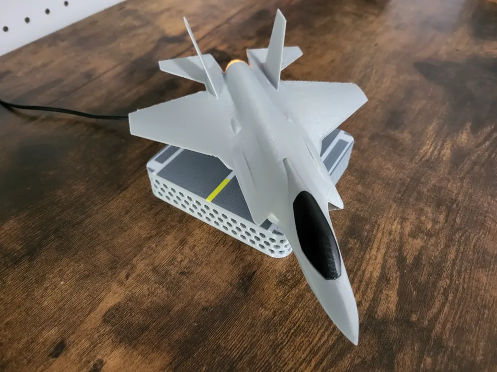 Levitating F-35 Lightning II with Light-Up Engine by PrintMint ...