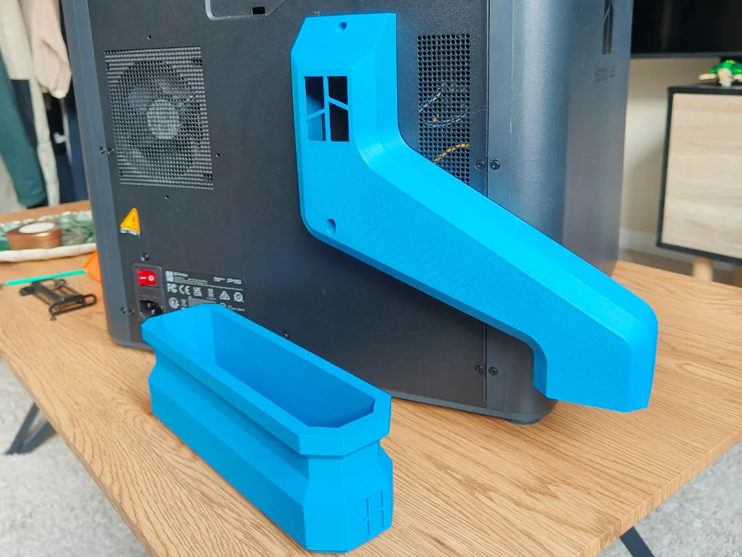 Quick-release Poop Chute - P1S/P2S - V2 - Free 3D Print Model - MakerWorld