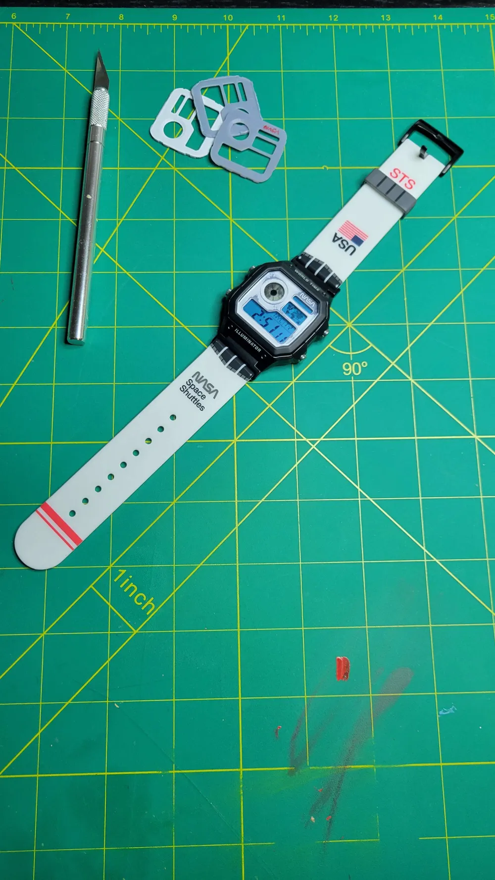 AE1200 NASA Worm Faceplate Remixed by HayfieldExplorer MakerWorld ...