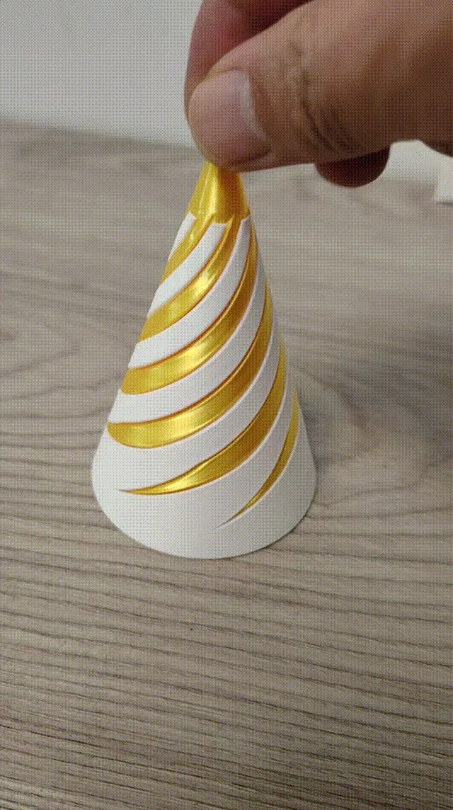 Spiralturm Stressabbau-Spielzeug (Open-Source Fusion360 Quelldatei) von ...