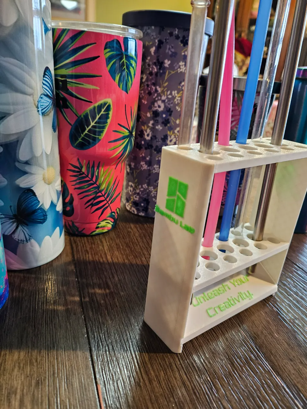 Bambu Lab Drinking Straw Dryer by Jeff Smith - MakerWorld