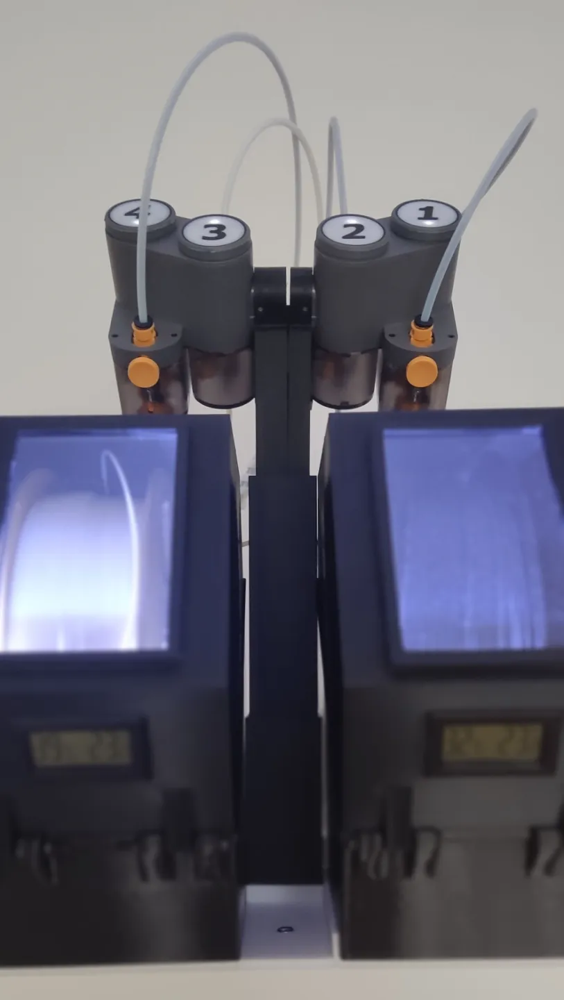 AMS Lite Hexagon Drybox - LED MOD by bodenseefisch MakerWorld: Download ...