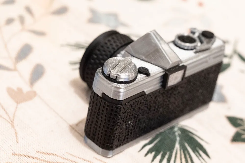 Analog film camera scale model - many functions - Free 3D Print Model ...