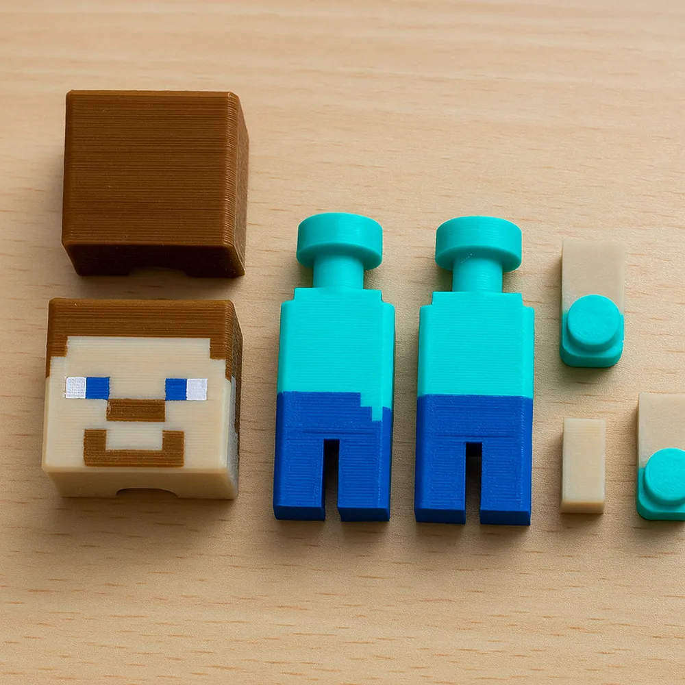 Minecraft Steve mini figure by SamActivity MakerWorld: Download Free 3D ...